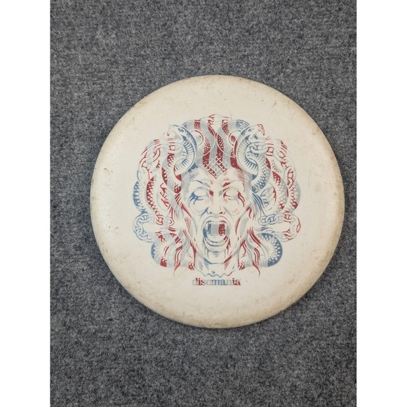 Discmania | Games | Discmania Medusa Foil Stamp Disc Golf Disc White ...